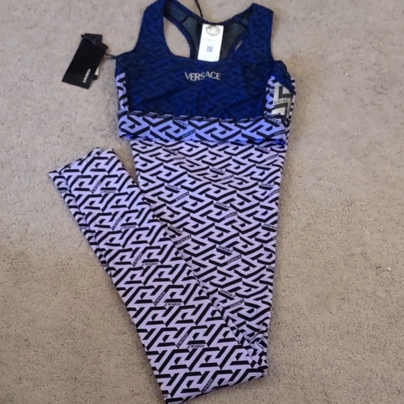 Versace | Pants & Jumpsuits | Versace Tight Suit | Poshmark
